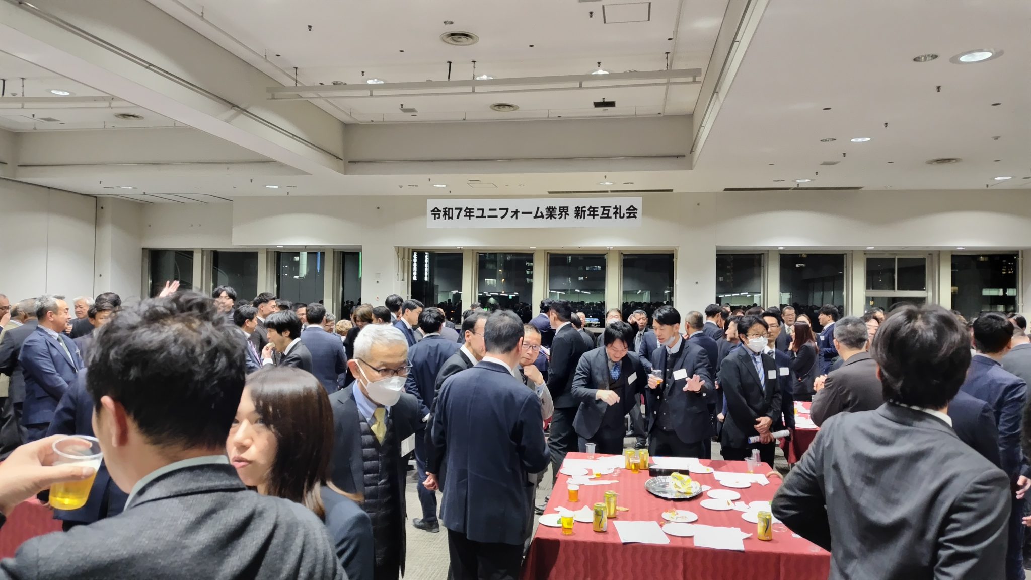 令和7年ユニフォーム業界新年互礼会を開催 – JAPAN UNIFORM CONFERENCE 一般社団法人 日本ユニフォーム協議会
